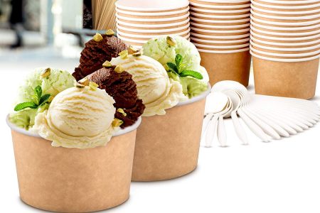 Common Ice Cream Cups: Size, Material, Printing